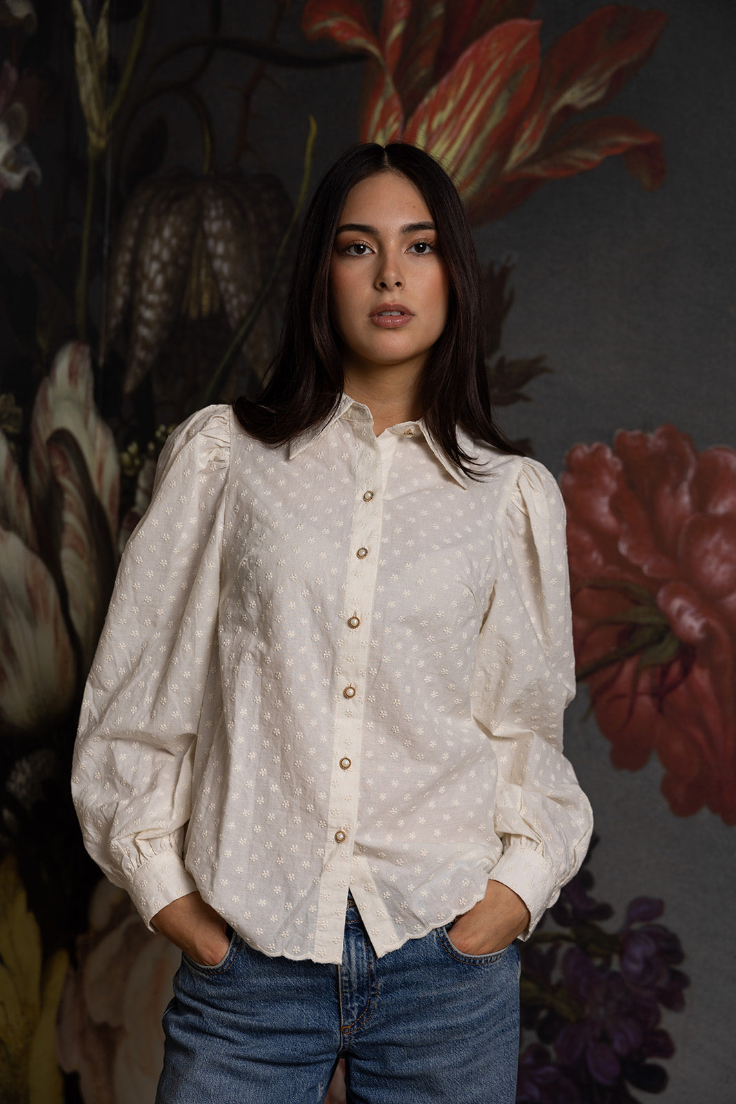Secrets By B - Elly blouse creme